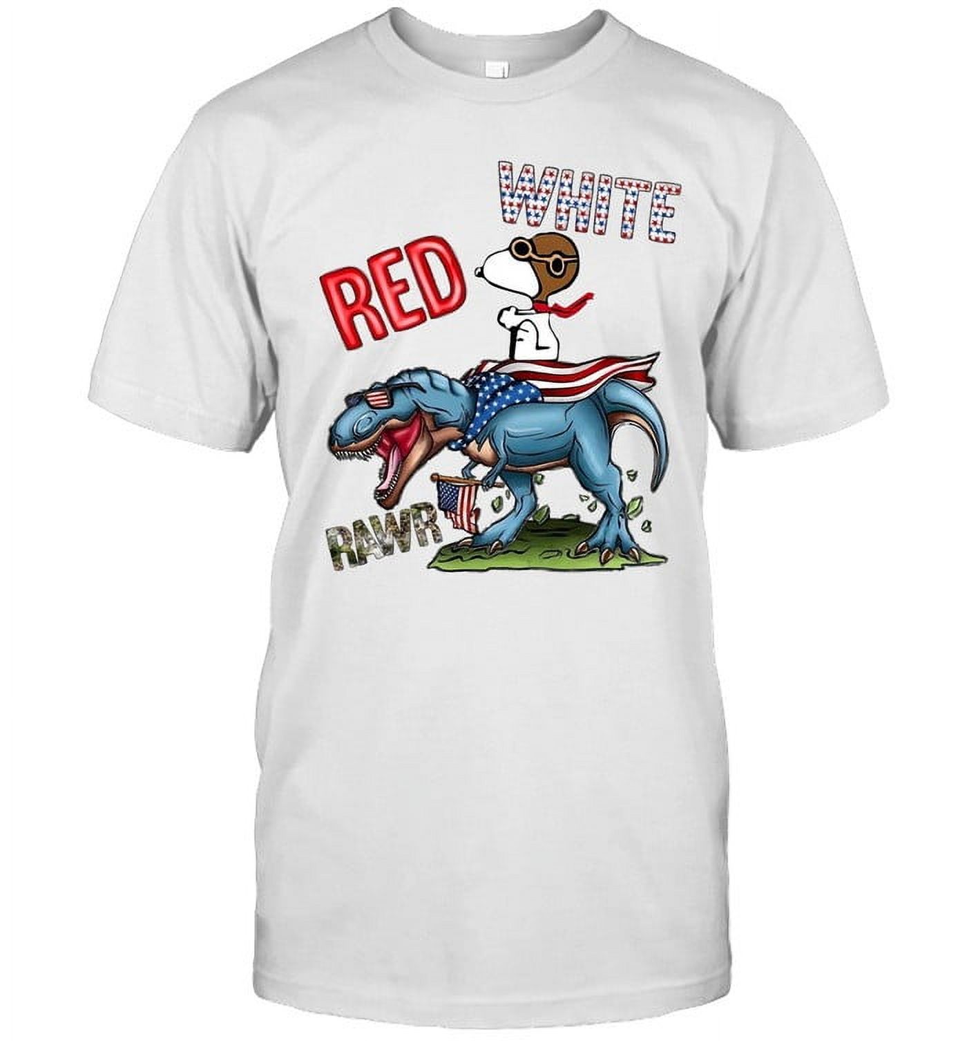 RED WHITE RAWR - Walmart.com