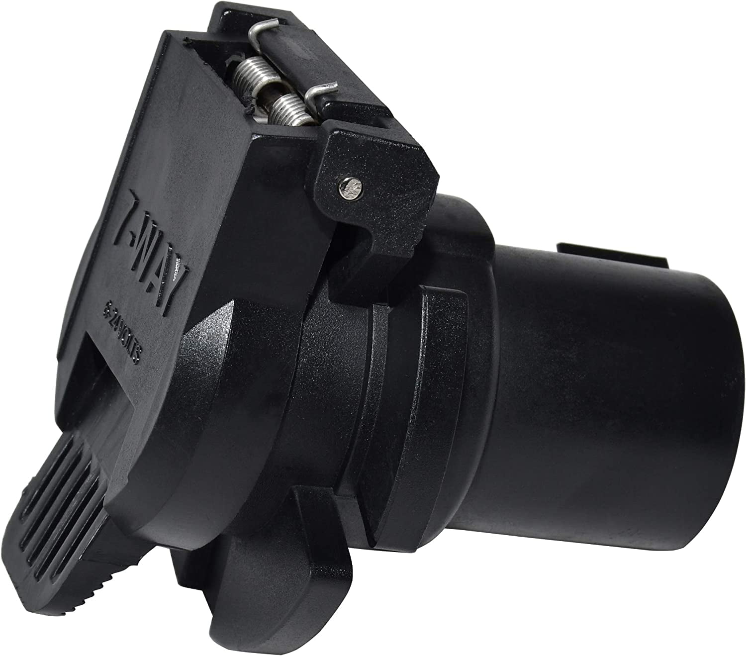 RED WOLF 7 Way RV Blade Trailer Adapter USCAR Socket Twist Lock for GM ...