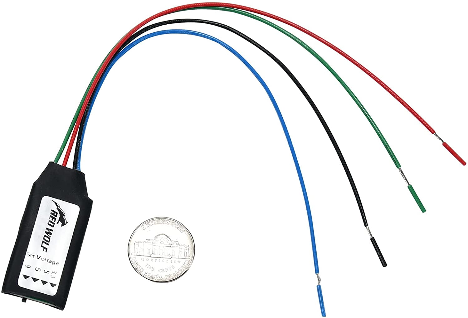 RED WOLF Car Auto Electrical DC 12V-3.3V, 5V, 6V Step Down Voltage ...