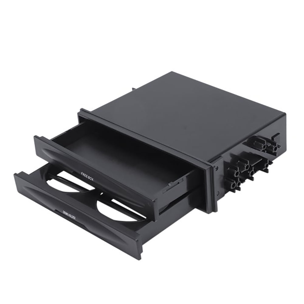 RED WOLF Car Truck Double Din Radio Stereo Install Pocket 2 Layers ...