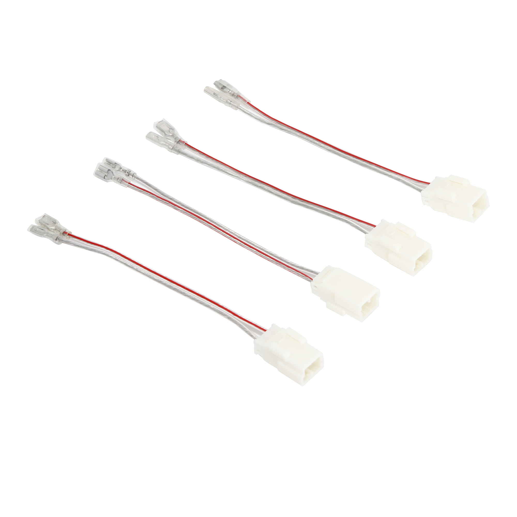 RED WOLF Speaker Wiring Harness Adapter Front Rear Door for 2003-2021 ...