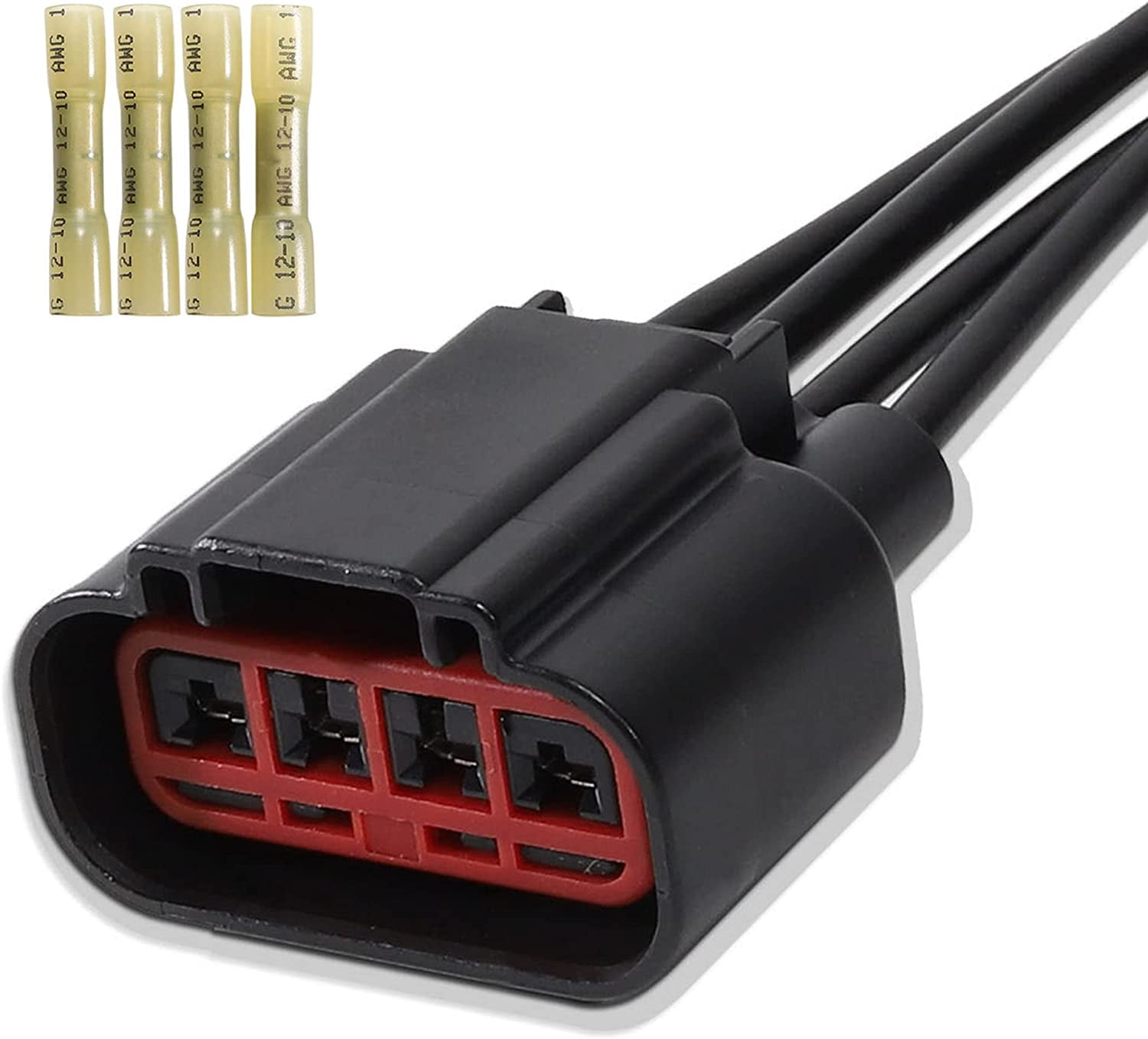 RED WOLF WPT688 HVAC Blower Motor Resister Wiring Harness Electrical Adapter for Ford F150 ...