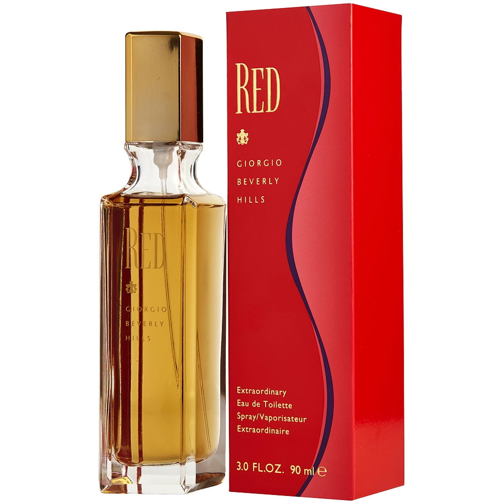 RED by Giorgio Beverly Hills EDT SPRAY 3 OZ Giorgio Beverly Hills RED ...