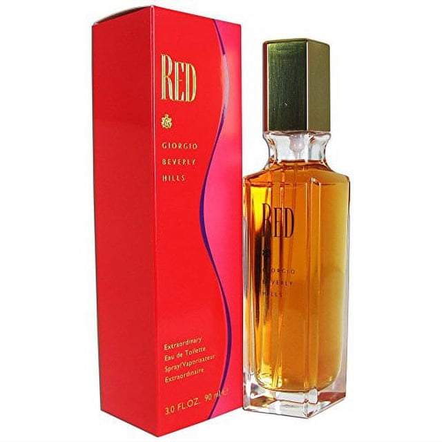 RED by Giorgio Beverly Hills for Women, 3 Ounce EDT Spray - Walmart.com
