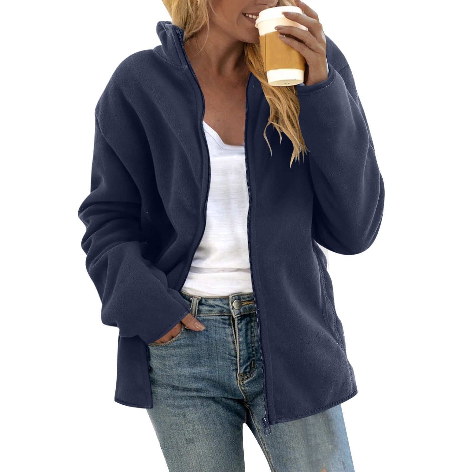 REDARER Columbia Jacket Women Jacket With Jacket Charging Pocket Autumn ...