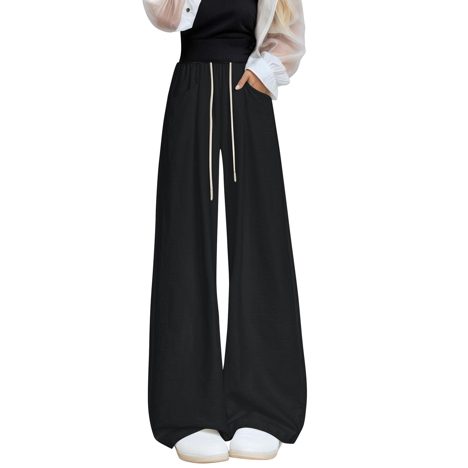 REDARER Fall Pants for Women,Women's Casual Pants High Waisted Loose ...