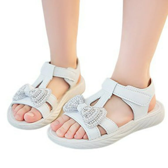 REDARER Girls' Sandals Summer Roman Sandals Soft Bottom Non Slip ...