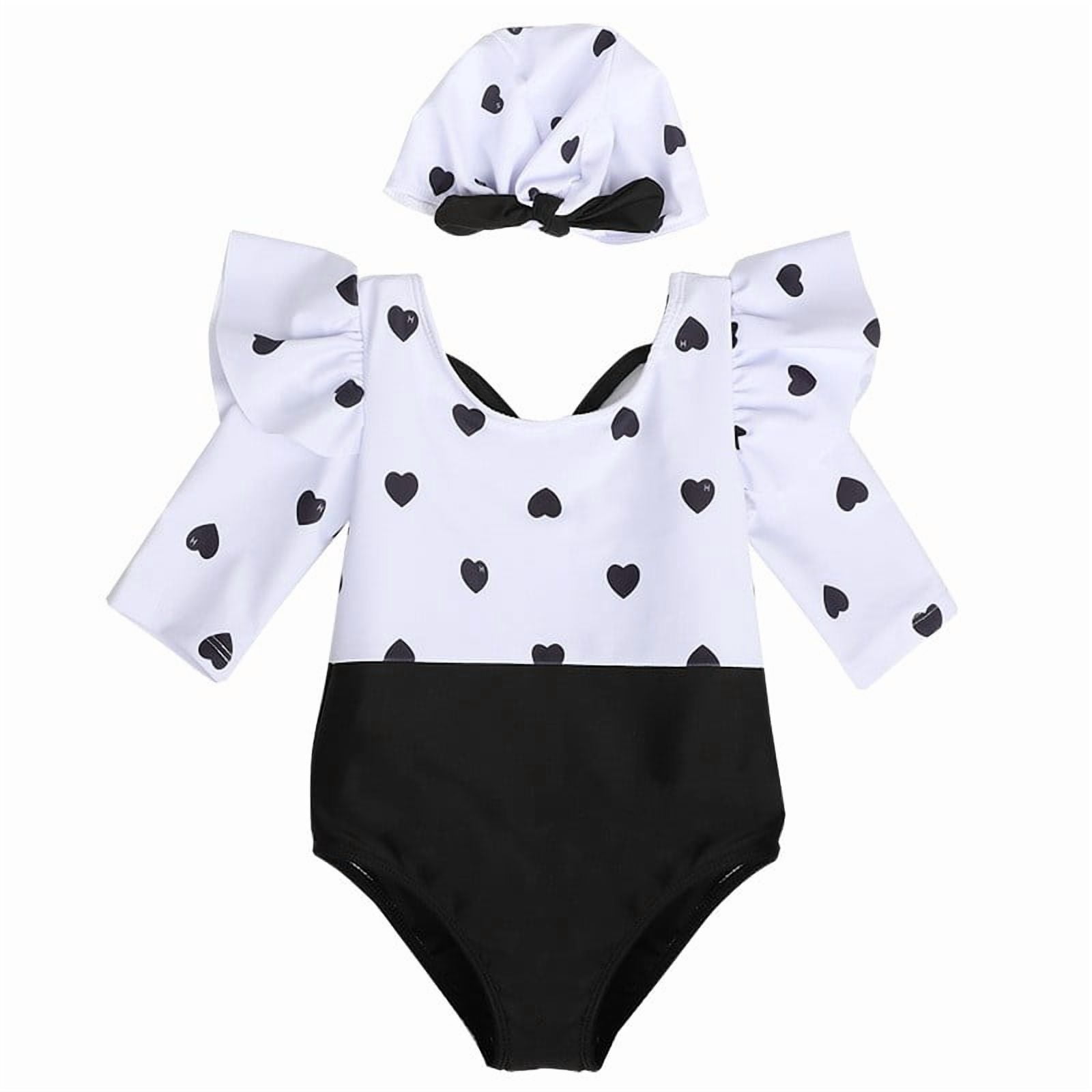 REDARER Girls Swimwear for Beach Pool and Lake Heart Shaped with and ...