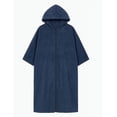 REDARER Kids Hooded Zip Up Swim Parka Soft Terry Cloth Beach Cover Up ...