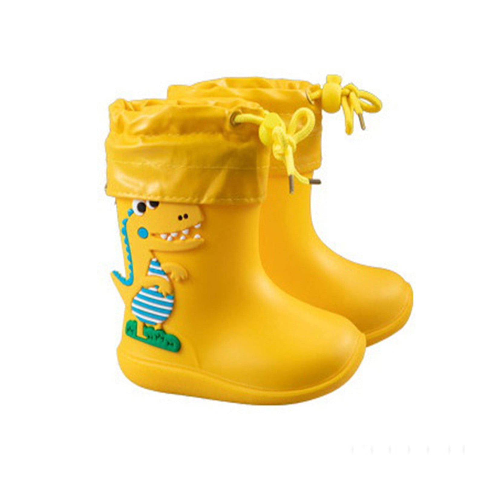 REDARER Kids Waterproof Rain Boots - Lightweight Non- Ankle Boots ...