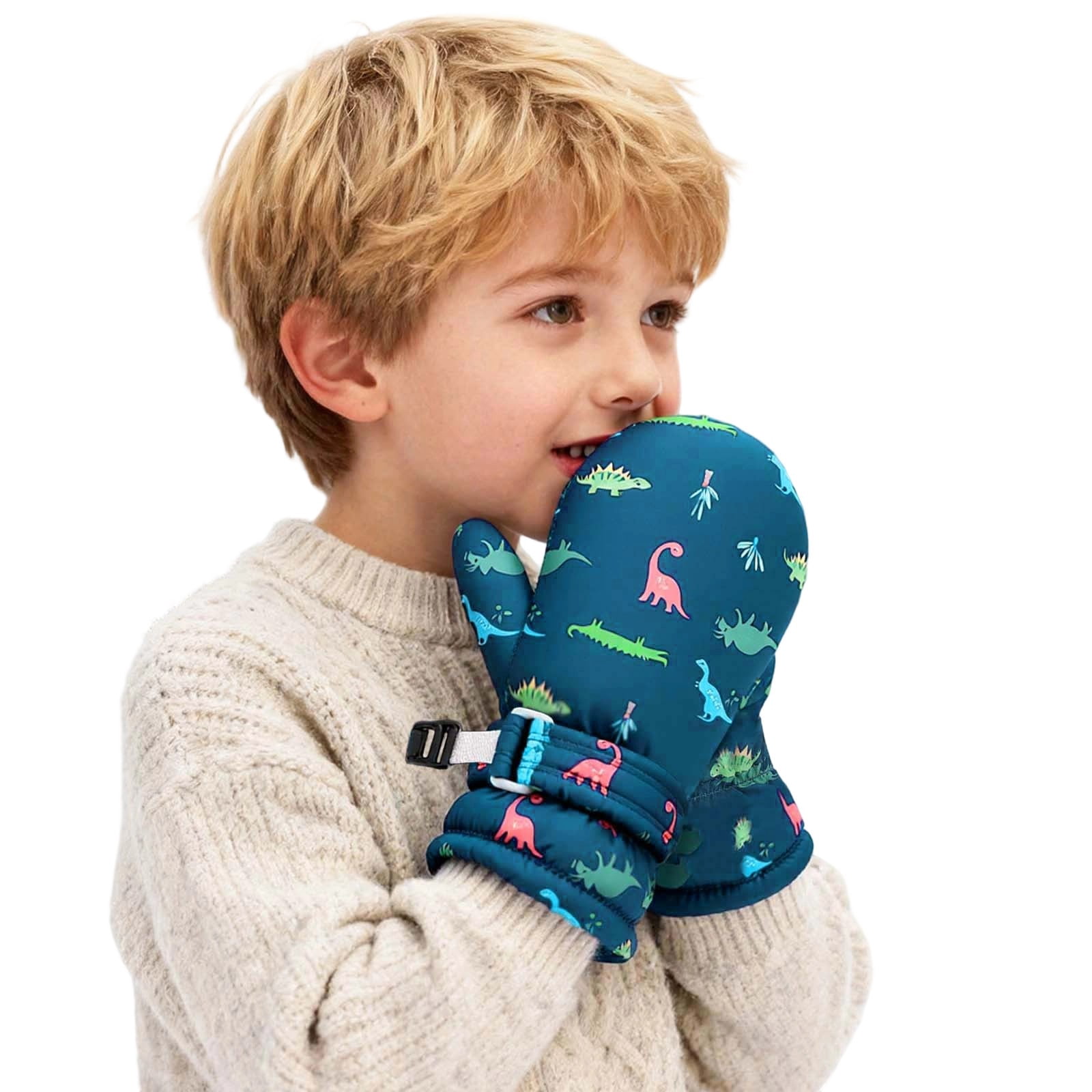 REDARER Kids Winter for Boys and Girls Insulated Mittens for Children ...