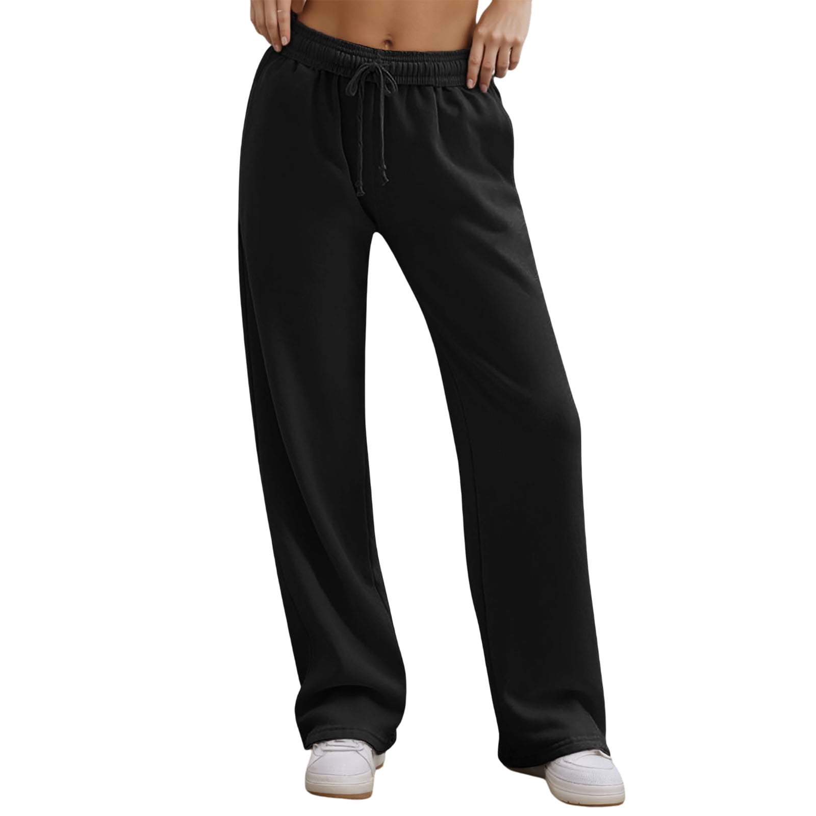 REDARER Pants for Women,Women's High Waist Casual Drawstring Pants ...