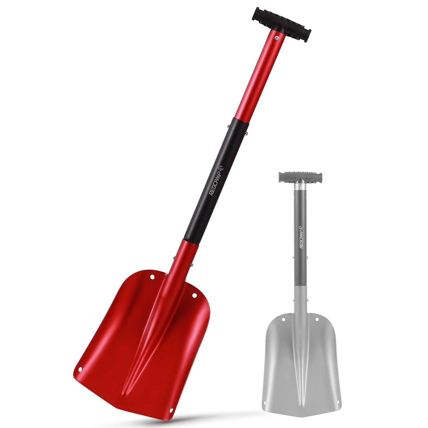 REDCAMP 21"-32" Aluminum Lightweight Adjustable Snow Shovel for Car ...
