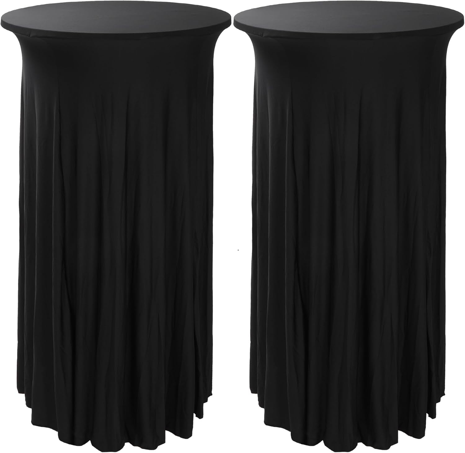 REDCAMP 24" Cocktail Table, Folding Round Bar Table Pub Table with Flip ...