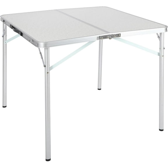 2 ft Small Folding Table with Carry Handle, Adjustable Height 10.6–22 ...