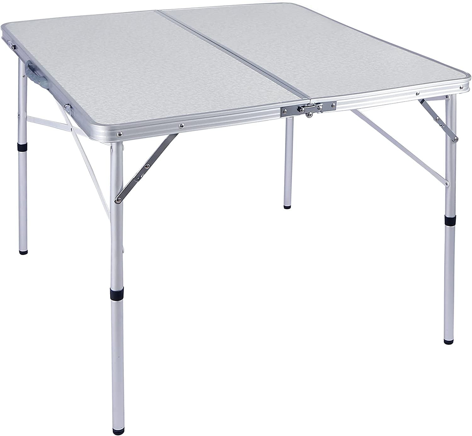 REDCAMP Large 3ft Square Foldable Card Table, Heavy Duty Portable for ...
