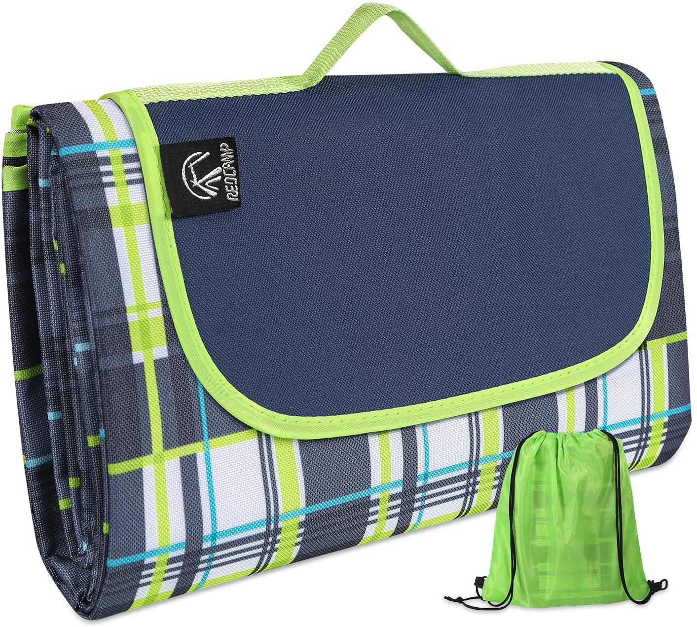 REDCAMP Extra Large Picnic Blanket Waterproof Sandproof, Durable Oxford ...