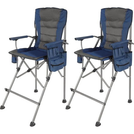 Guide Gear Oversized Club Camping Chair with Foot Rest, Portable ...