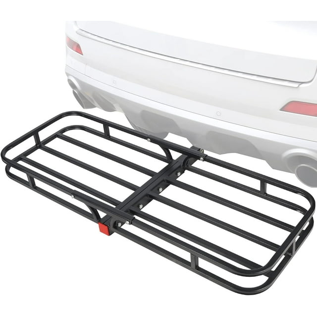 REDCAMP Folding Hitch Cargo Carrier Basket 500 lbs, 53" x 19.3" x 4 ...