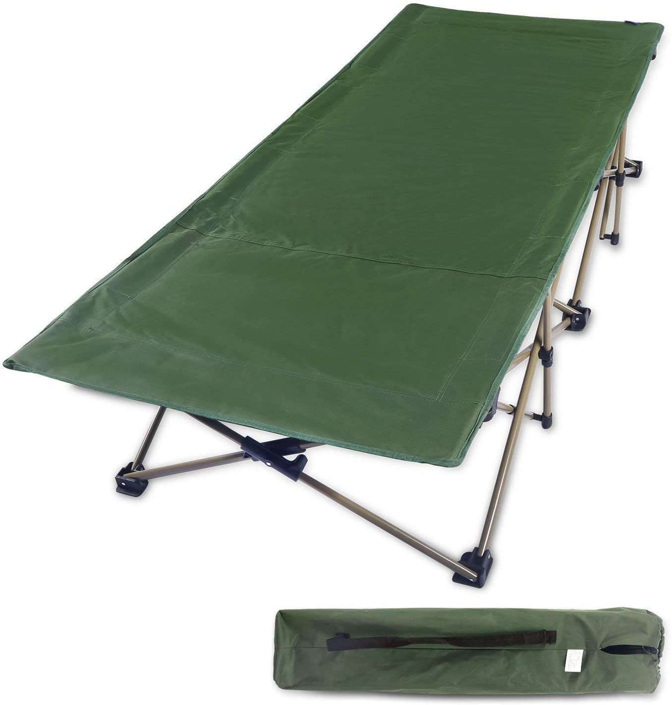 REDCAMP Oversized Camping cots for Adults 500lbs,33'' Extra Wide Tall ...