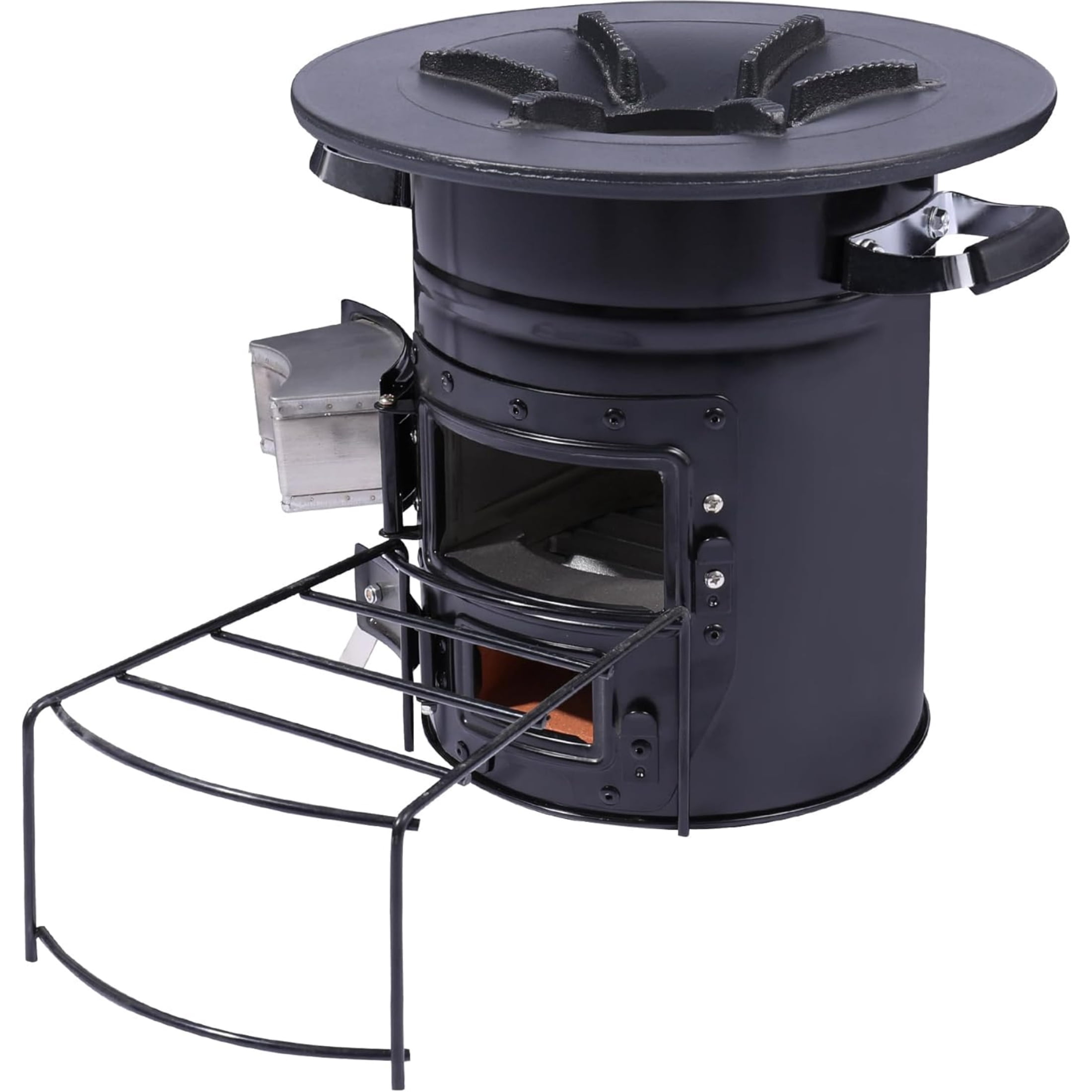 REDCAMP Rocket Stoves for Cooking Wood Burning, Portable Camping Wood ...