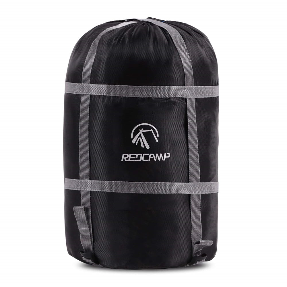 REDCAMP Sleeping Bag Stuff Sack, 60L,Black XXL compression stuff sack ...