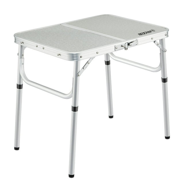 REDCAMP Small Folding Table Portable 2 Feet, Small Foldable Table ...