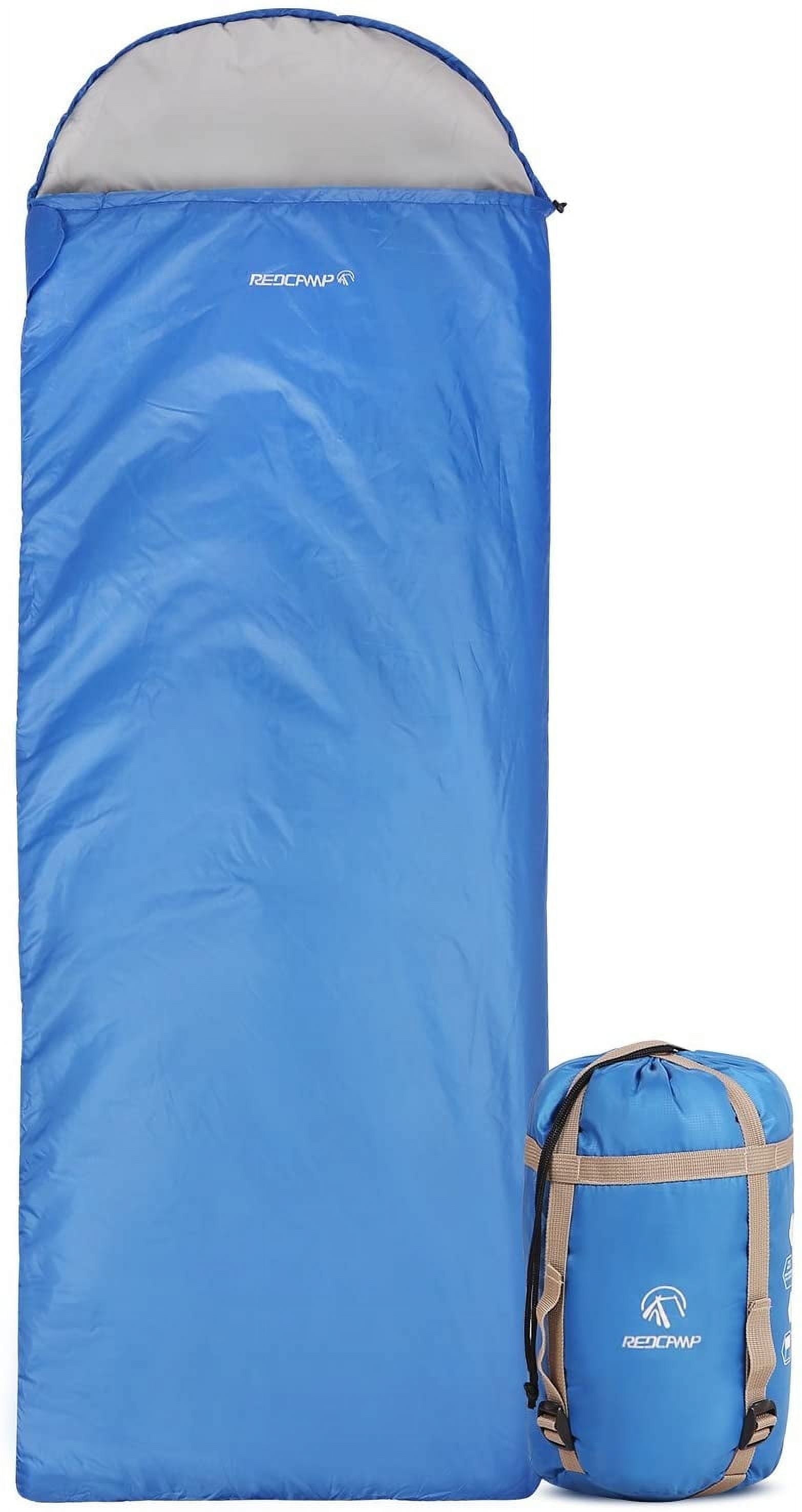 REDCAMP Ultra Lightweight Sleeping Bag for Backpacking, Comfort for ...