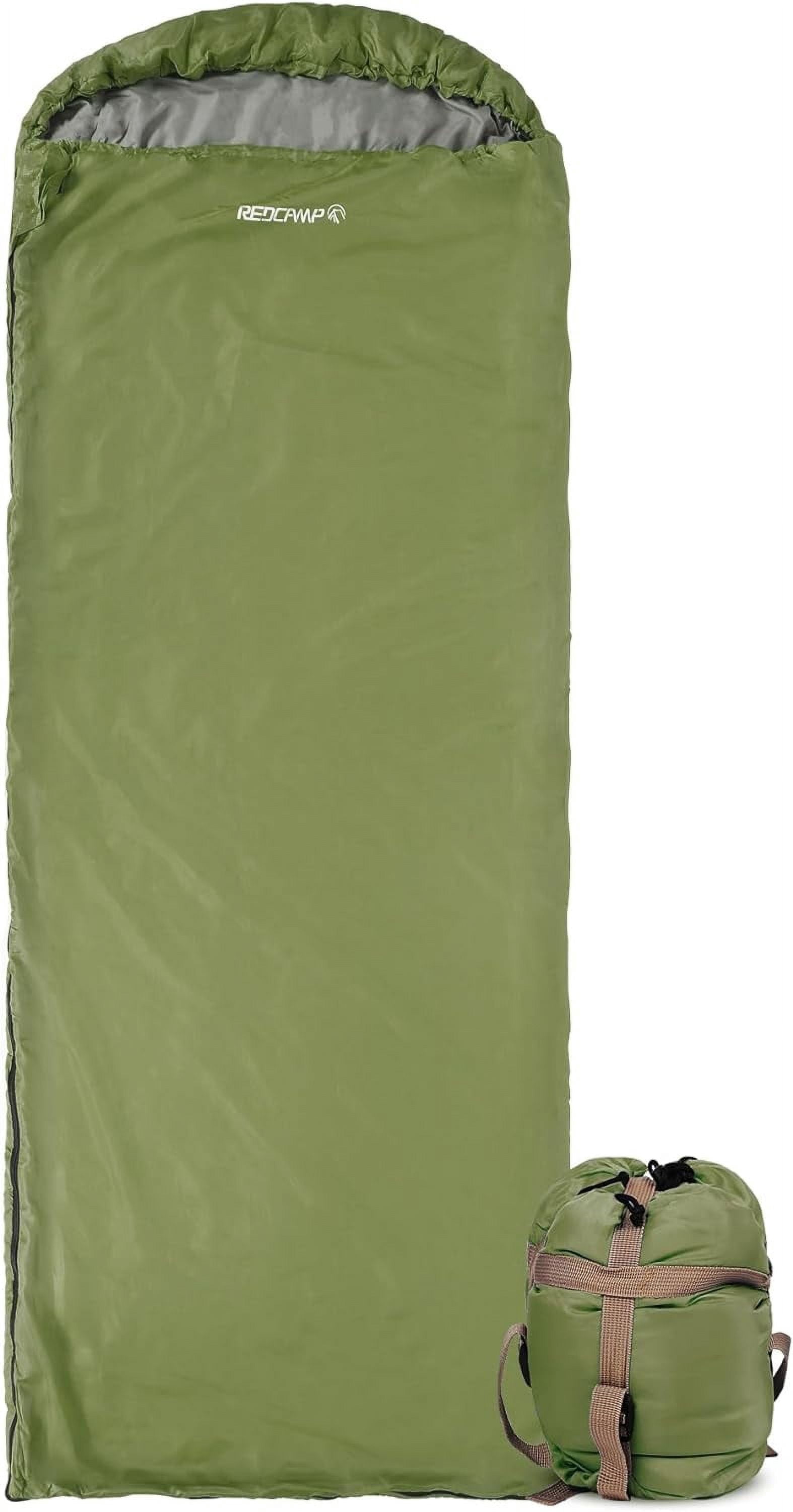 Redcamp Ultra Lightweight Sleeping Bag, Backpacking Camping Polyester ...