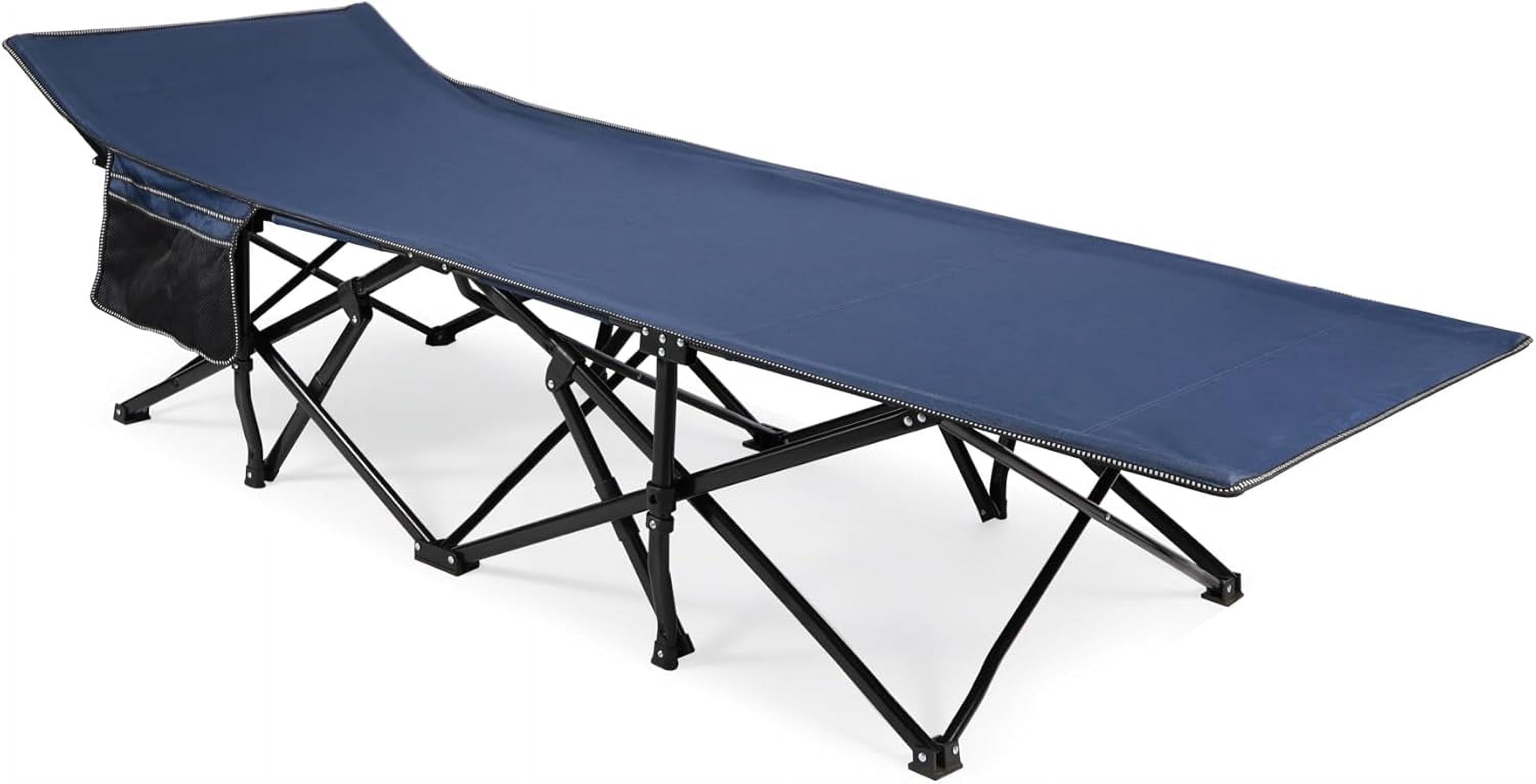 REDCAMP Folding Camping Cot for Adults, 32inch Extra Wide Heavy Duty ...