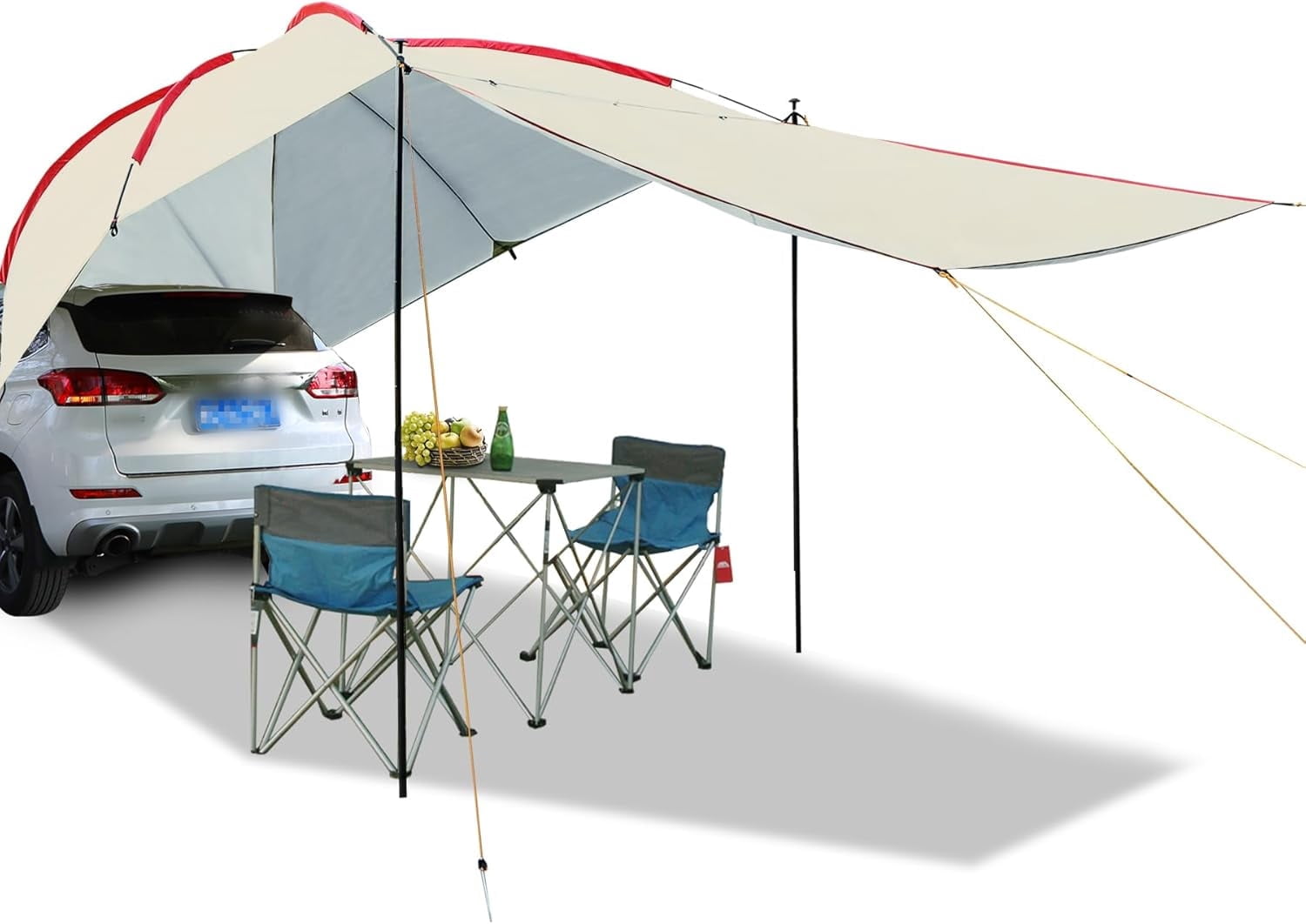 REDCAMP Waterproof Car Awning Sun Shelter,Portable Auto Canopy Camper ...