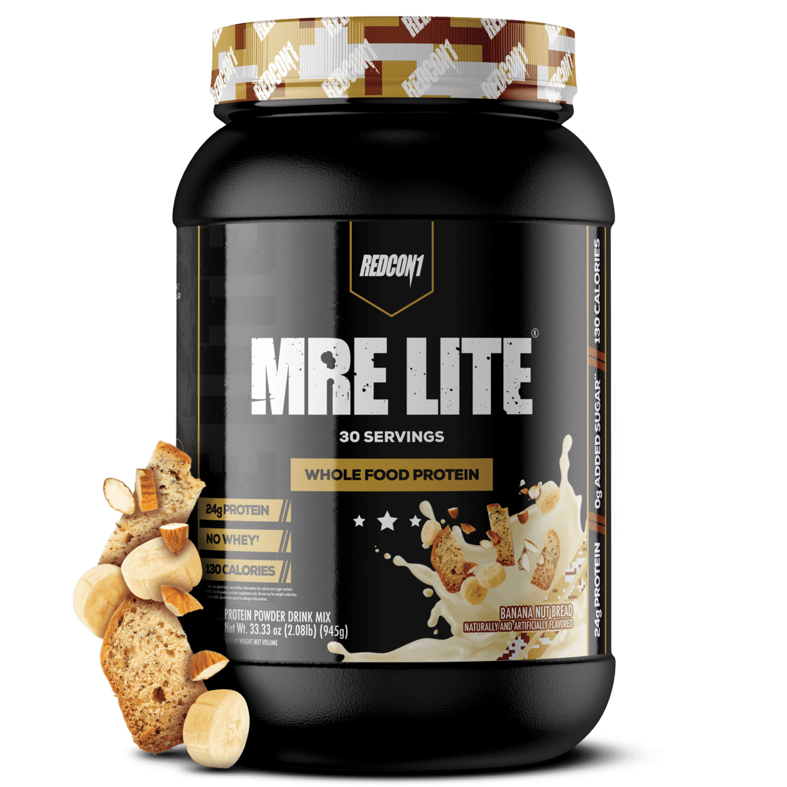 Redcon1, MRE LITE 5lb, Protein Fitness Food Shake Supplement, Banana ...
