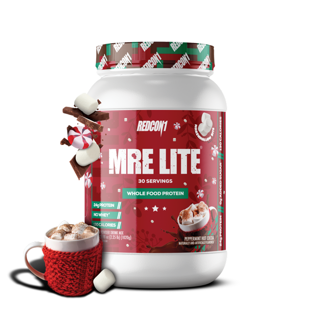 REDCON1 MRE LITE WHOLE FOOD PROTEIN- Peppermint Hot Cocoa - Walmart.com