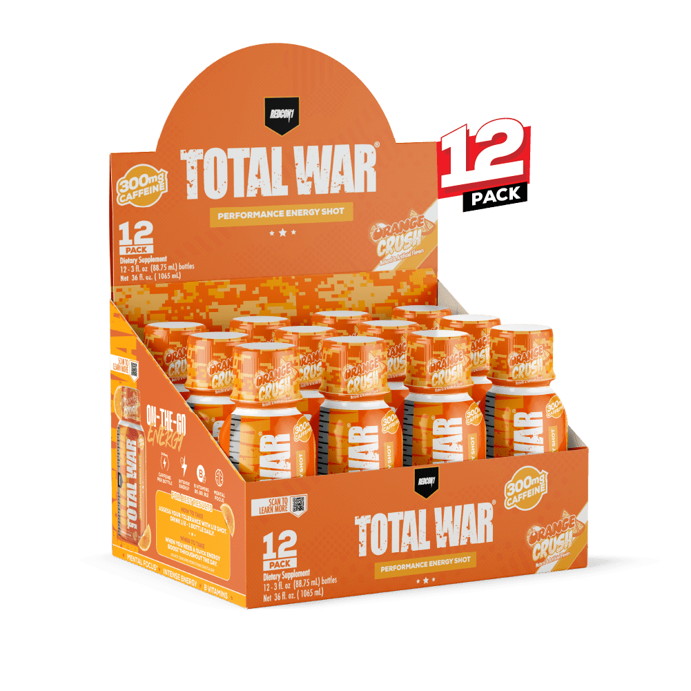 REDCON1 TOTAL WAR ENERGY SHOT- Orange Crush - Walmart.com