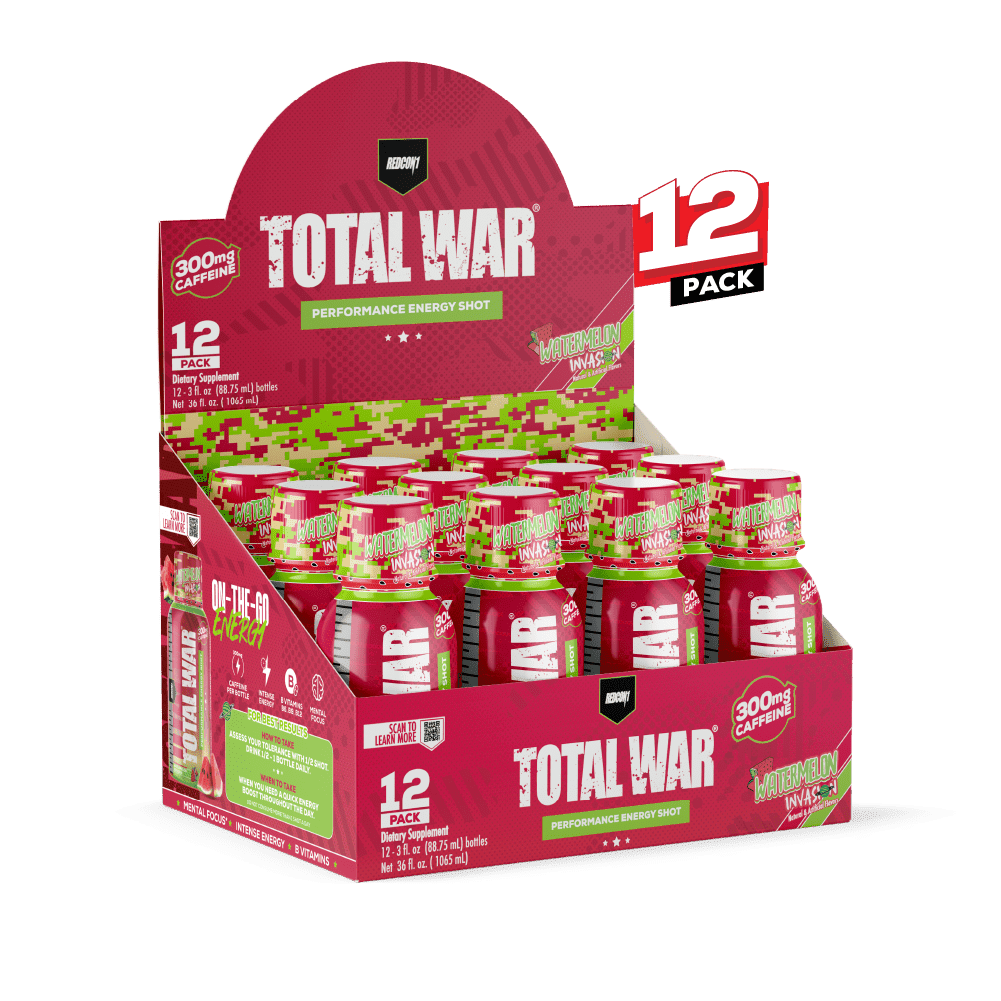 REDCON1 TOTAL WAR ENERGY SHOT- Watermelon Invasion - Walmart.com