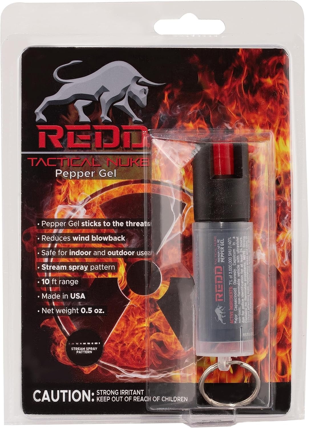 REDD Pepper Spray, Tactical Nuke - (1.40% MC) Maximum Strength Pepper ...