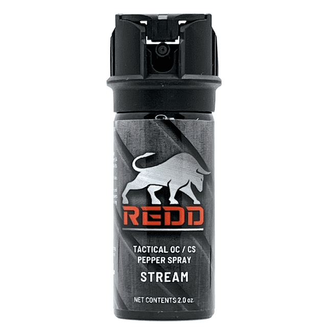 REDD, Tactical Blend OC/CS Pepper Spray - Flip Top Stream (2 oz ...