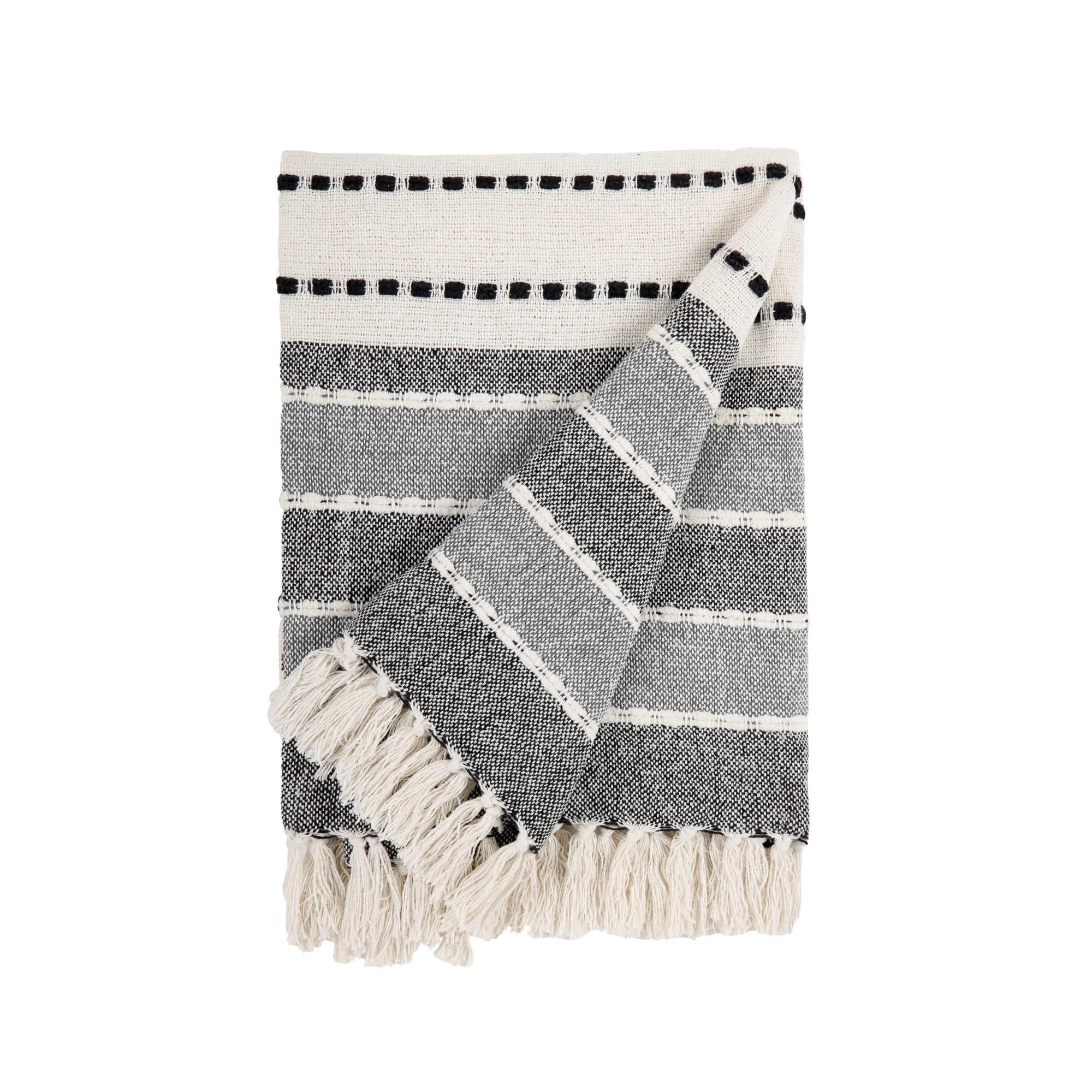 · REDEARTH · Classic Throw Blanket -Jacquard Medium Weight Soft Lap ...
