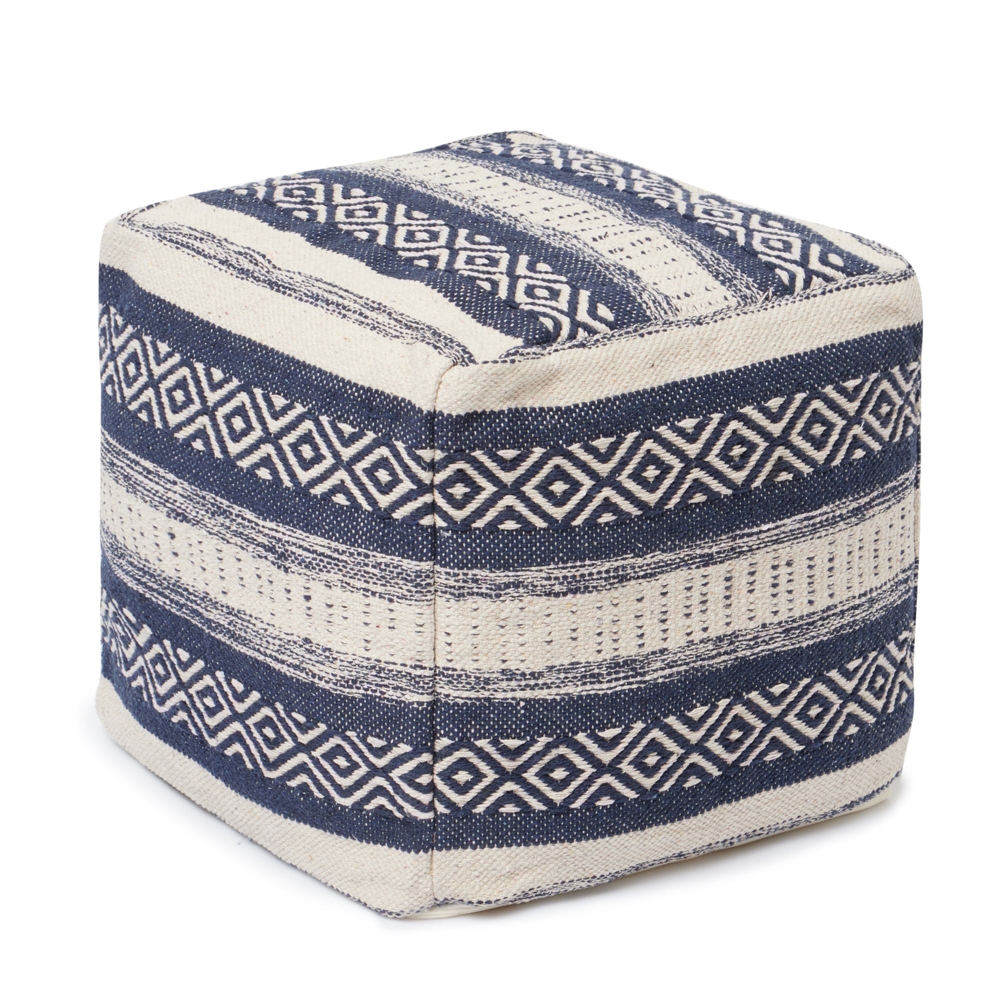 · REDEARTH · Tufted Pouf Ottoman with Filler Textured Storage Cube Bean ...