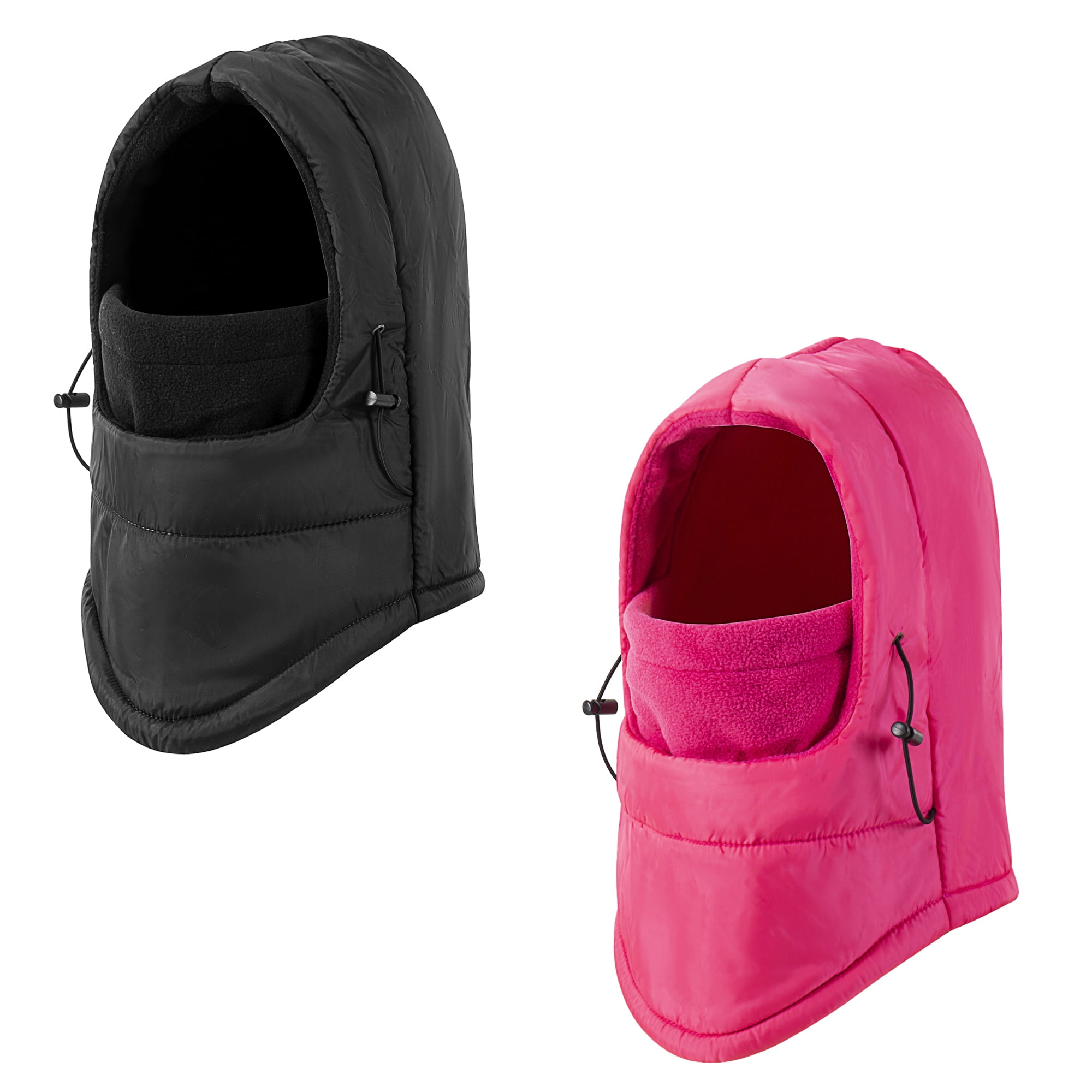 REDESS 2 Pcs Winter Waterproof Balaclava Hat for Men and Women-Black ...