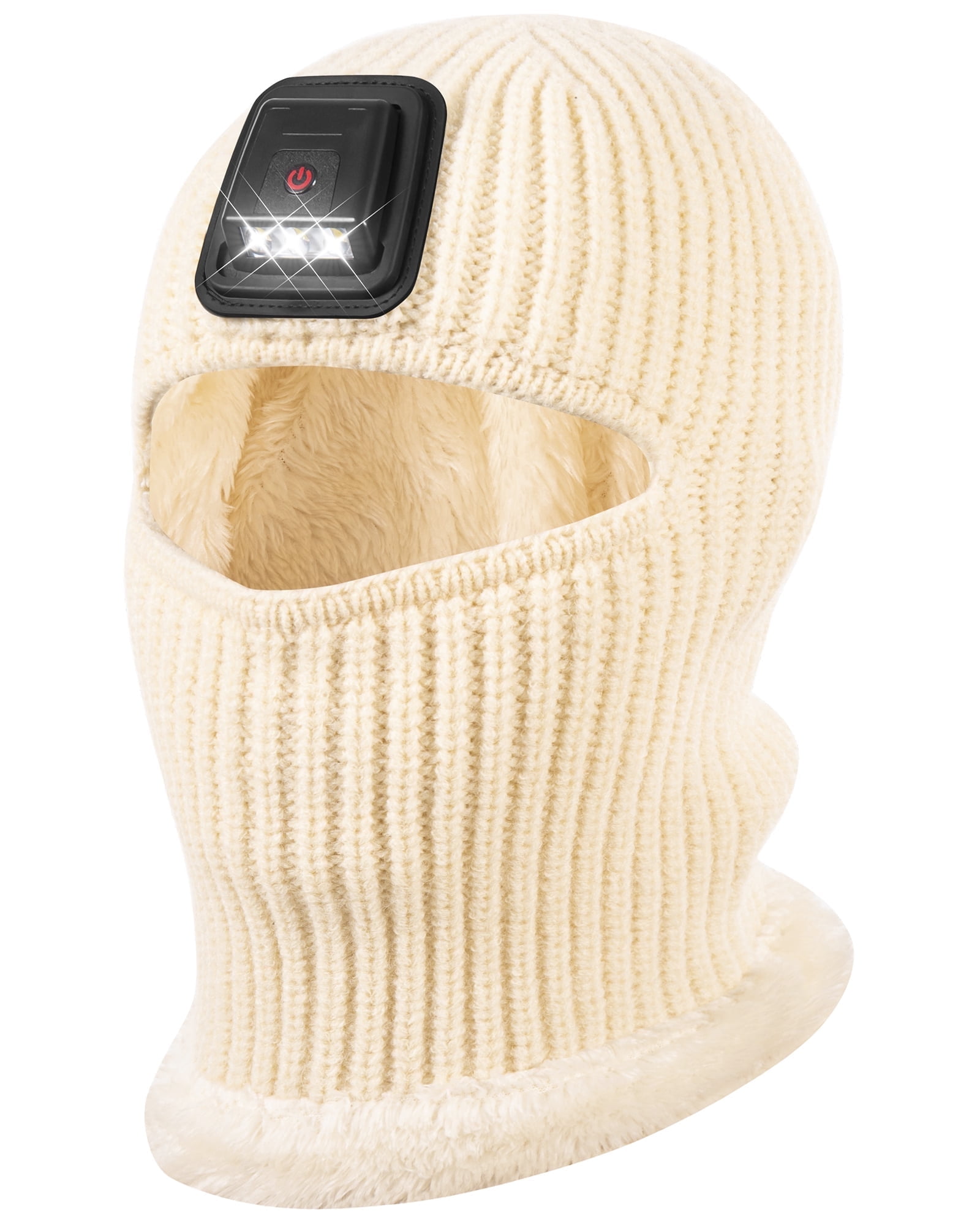 REDESS Balaclava with Light Face Mask for Kid,Unisex USB Rechargeable ...