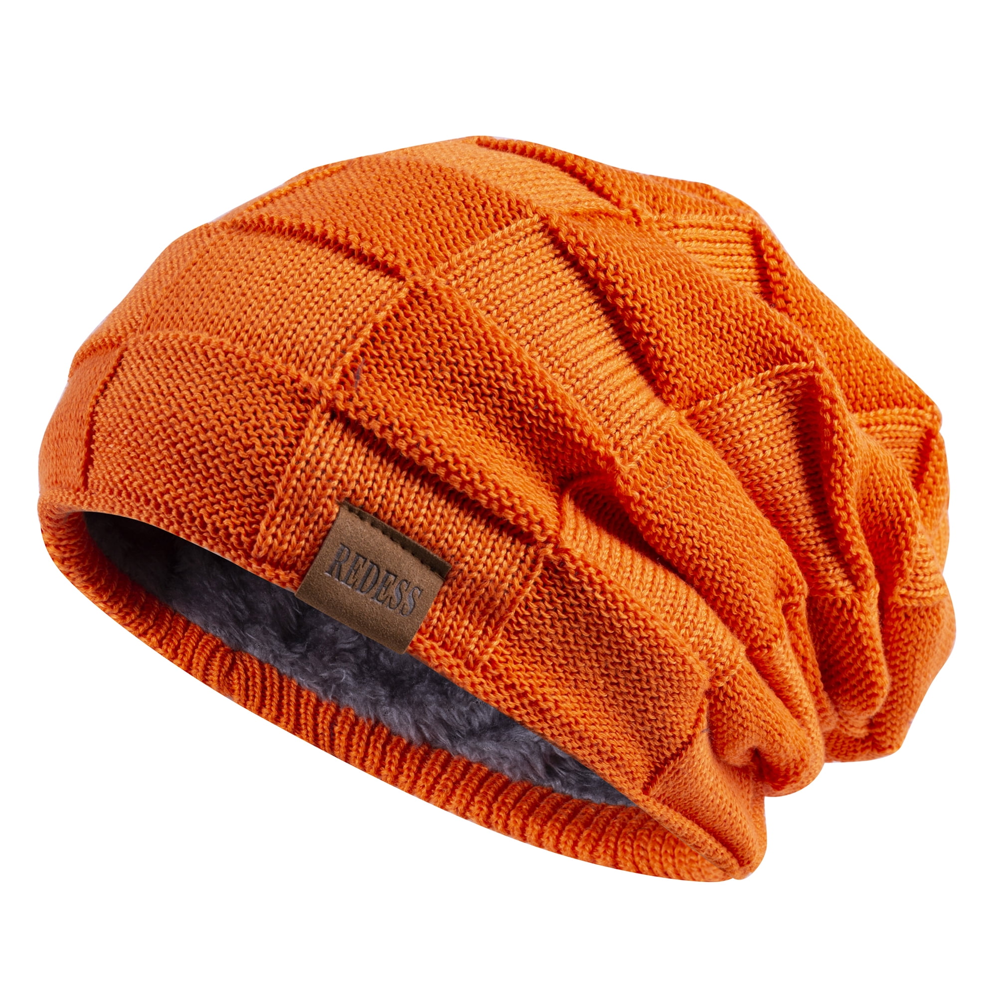 REDESS Beanie Hat for Men and Women Winter Warm Hats Knit Slouchy Thick ...