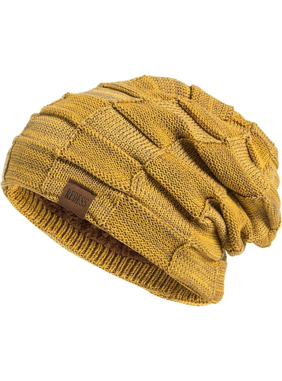 Beanies in Winter Hats | Yellow - Walmart.com