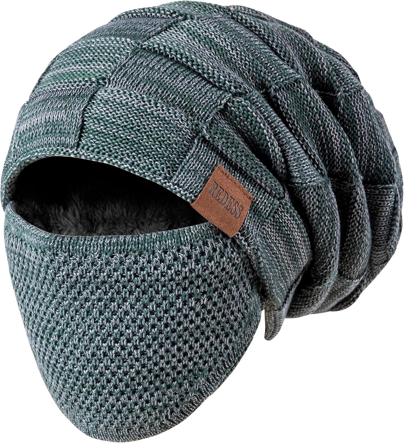 REDESS Beanie Hat for Men and Women Winter Warm Hats Knit Slouchy Thick ...