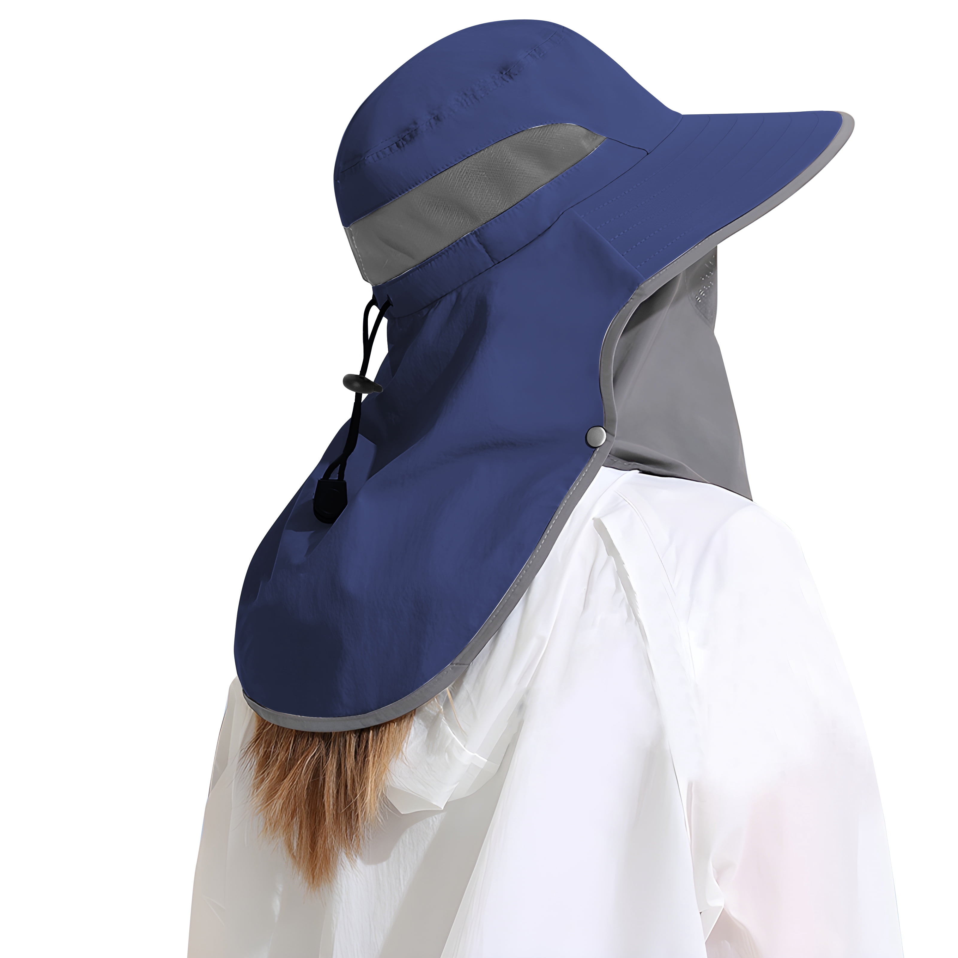 REDESS Nylon Sun Hat with Neck Flap, UPF 50+ UV Protection, Lightweight ...