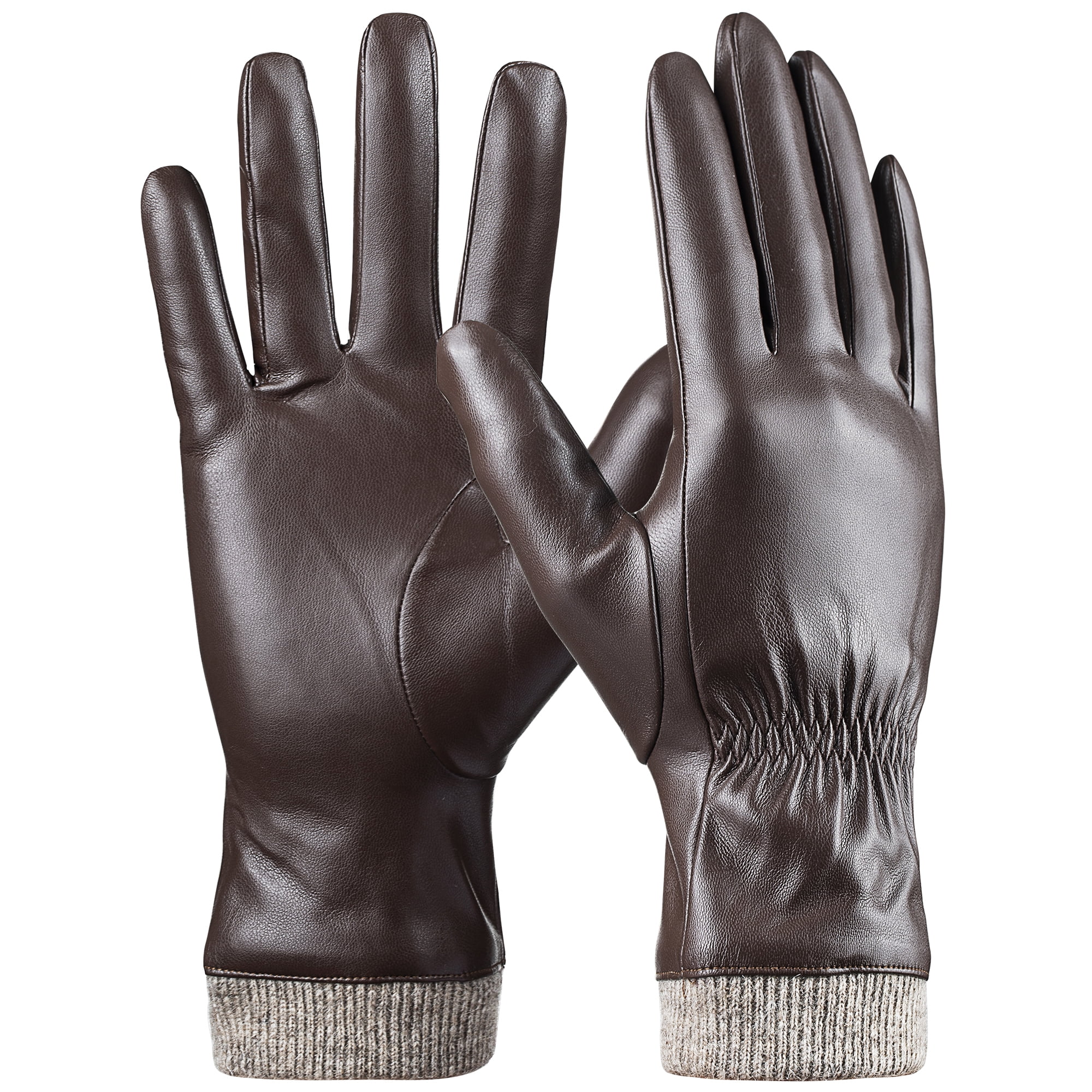 REDESS, Women's Winter Gloves, Touchscreen Snow Driving Gloves, Black ...