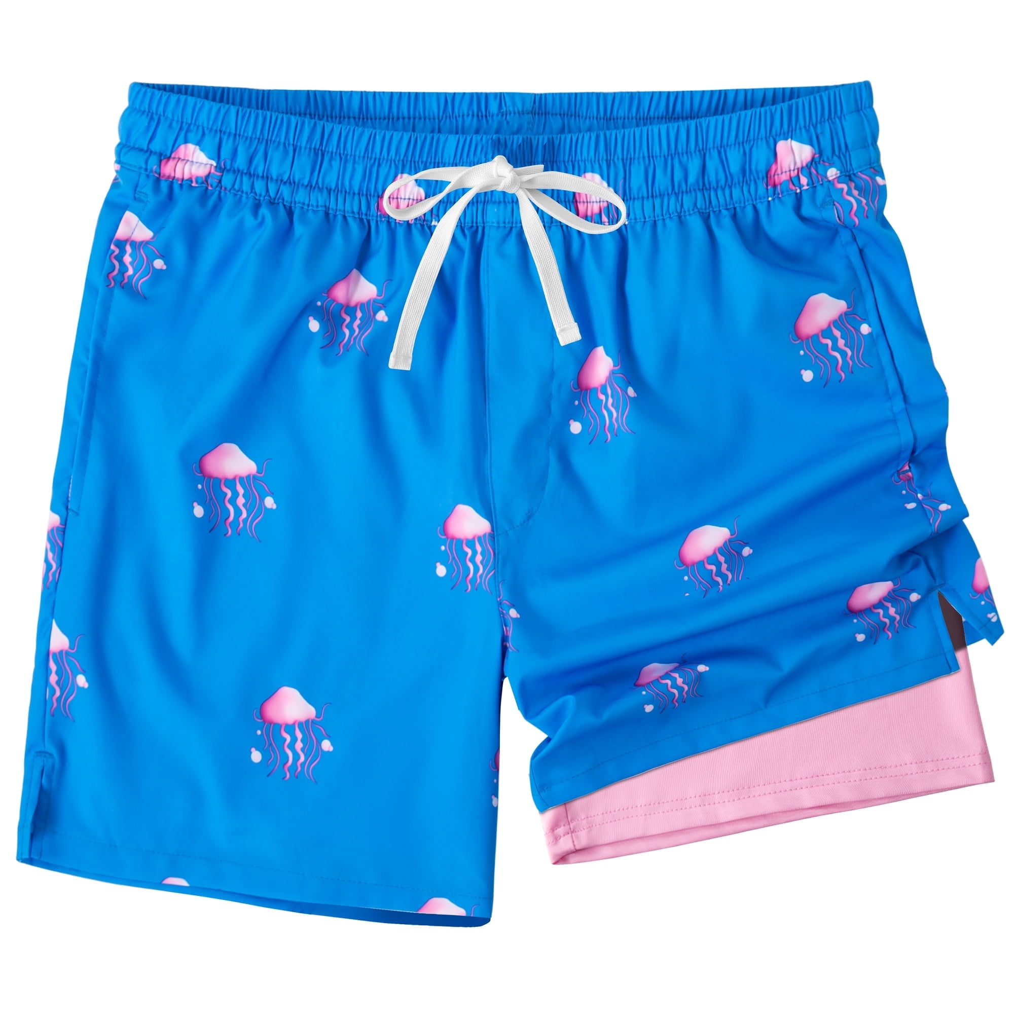 REDESS Mens Swim Trunks with Compression Liner, Mens Athletic Running ...