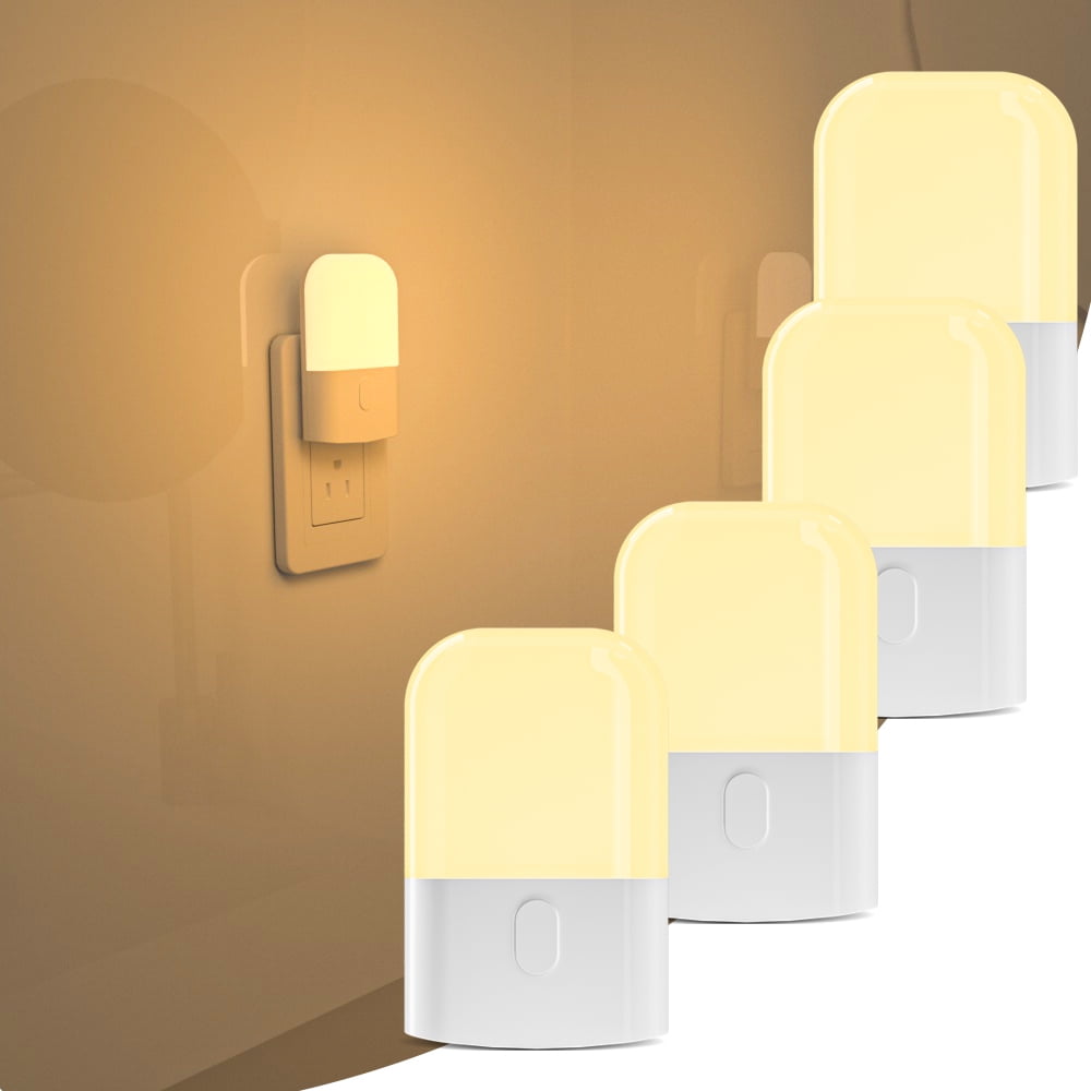REDESS Indoor Automatic Plugin LED Night Light with Auto Dusk Dawn ...