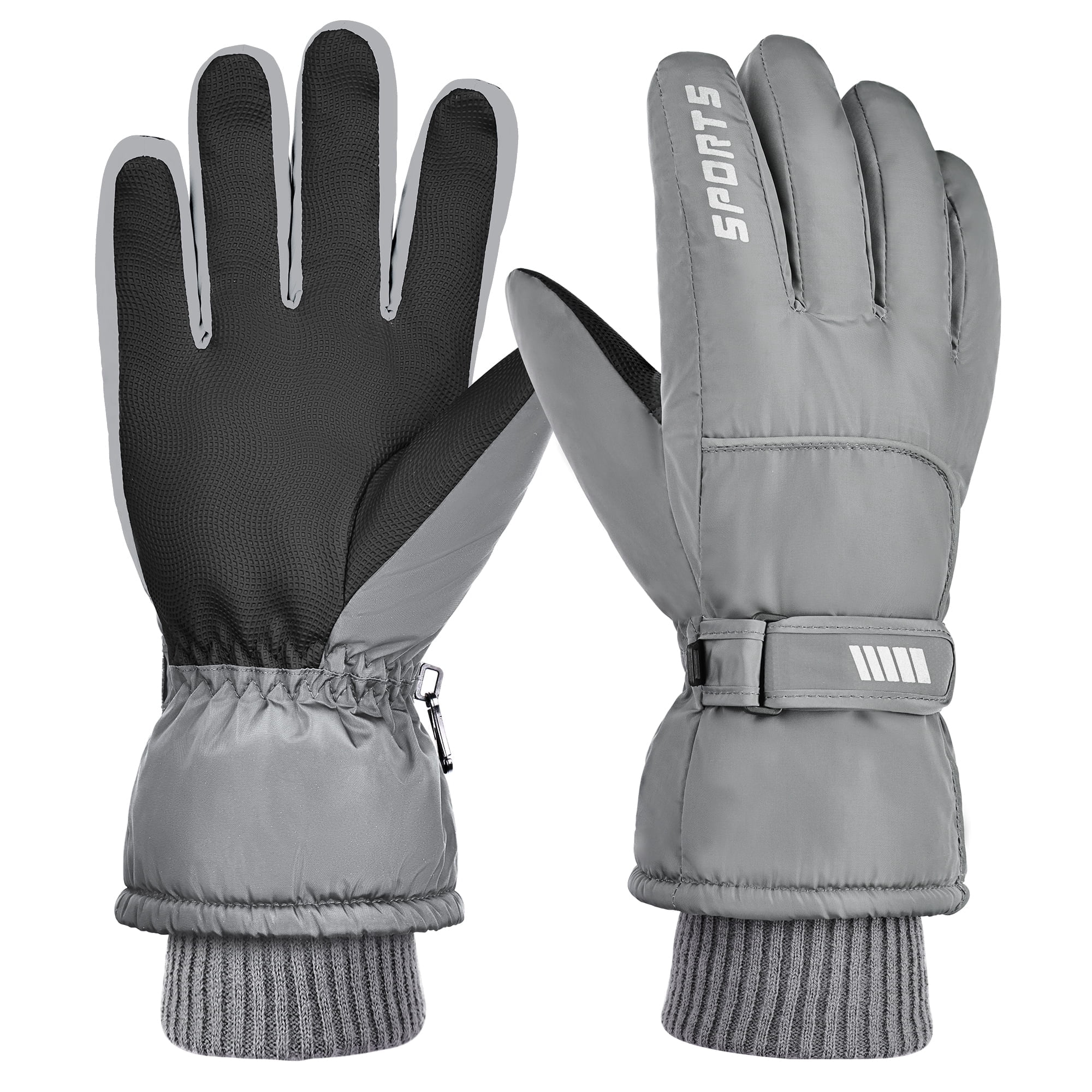 REDESS Men's Winter Waterproof Ski Snowboard Gloves with Touchscreen ...