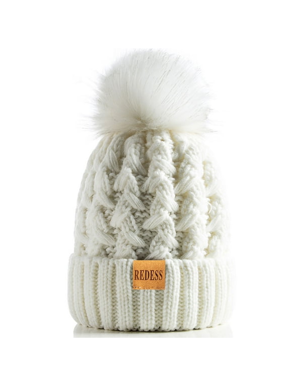 REDESS Beanie Hat for Men and Women Winter Warm Hats Knit Slouchy Thick ...